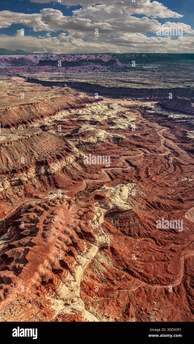 Aerial view erosion on jurassic hi-res stock photography and images - Alamy