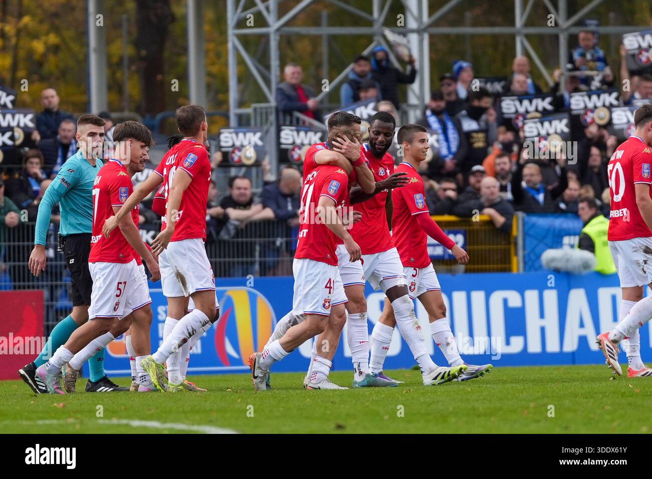 Soccer STS Puchar Polski sezon 2025/2026 kolejka mecz: Hutnik Krakow ...