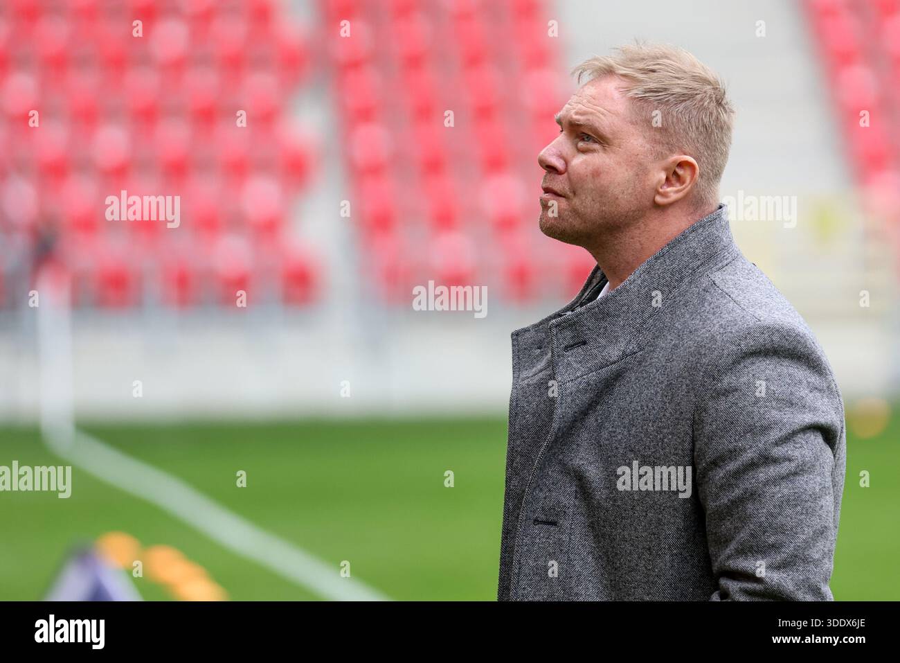26.10.2025, Tychy Mecz Betclic I Liga sezon 2025/26 GKS Tychy - Chrobry ...