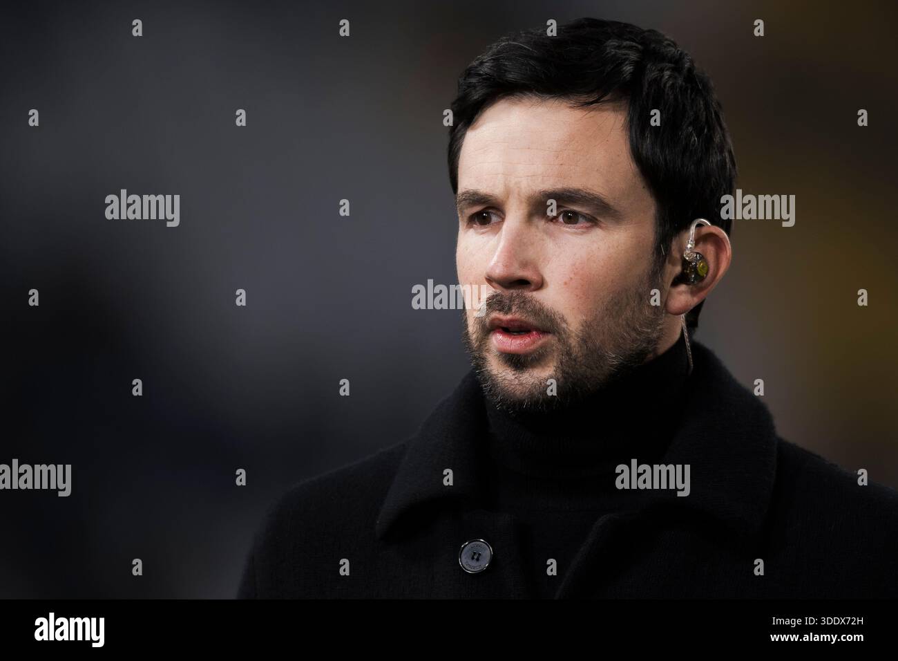 Tommaso Turci of DAZN looks on prior to the Serie A football match ...