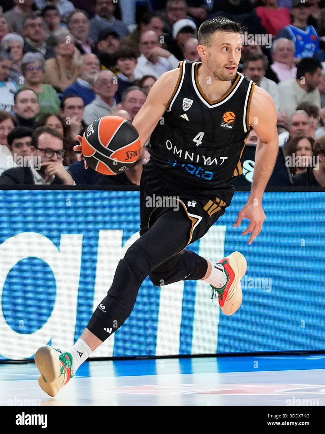 Dubai Basketball's Aleksa Avramovic during Euroleague Regular Season ...