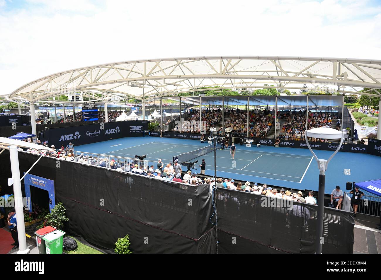 TEST IMAGE, during day 1 of the Brisbane International tennis ...