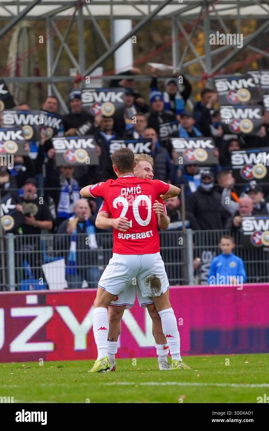 Soccer STS Puchar Polski sezon 2025/2026 kolejka mecz: Hutnik Krakow ...