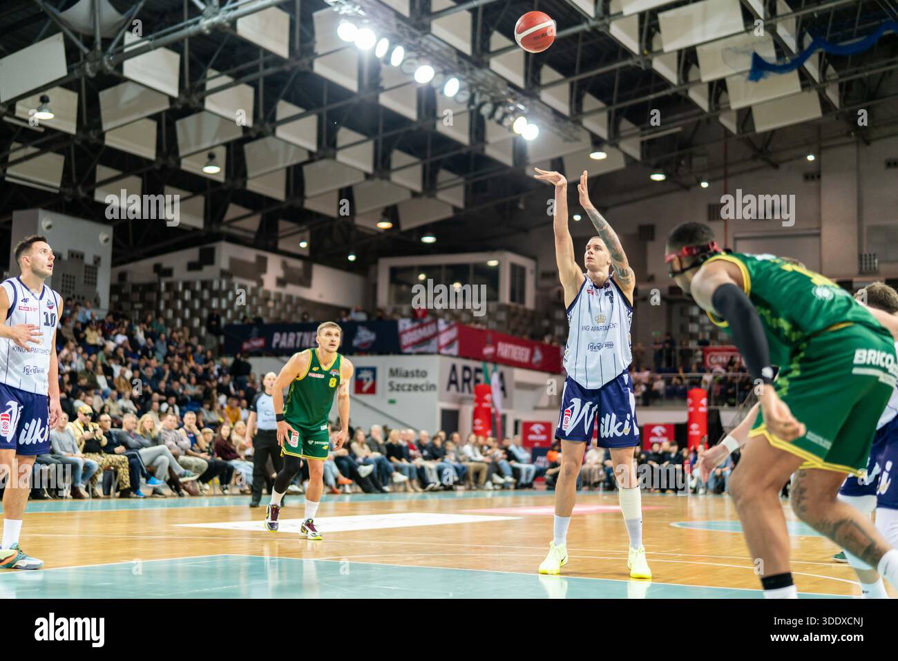 Szczecin 01.11.2025 Basketball mecz 6. kolejka ORLEN Basket Liga Sezon ...