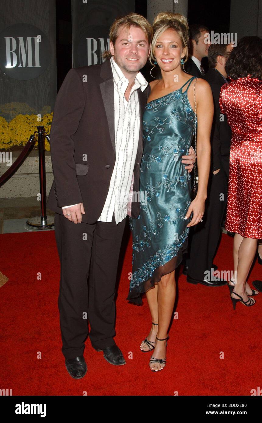 04 November 2006 - Nashville, Tennessee - Andy Griggs and wife. 54th ...