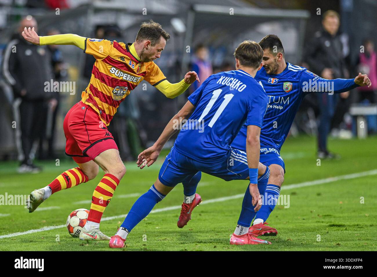 30.10.2025 LegnicaSoccer STS Puchar Polski runda 1/16 mecz : Miedz ...