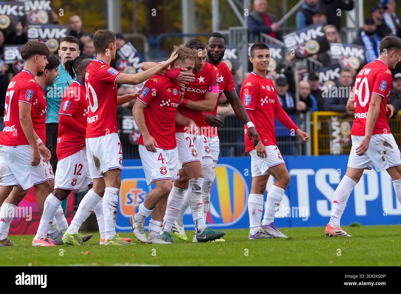 Soccer STS Puchar Polski sezon 2025/2026 kolejka mecz: Hutnik Krakow ...