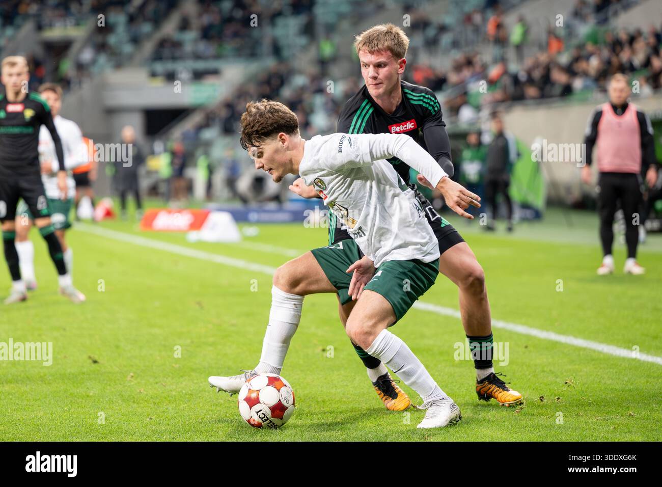 25.10.2025 WroclawSoccer Betclic 1 Liga sezon 2025/2026 14 kolejka mecz ...