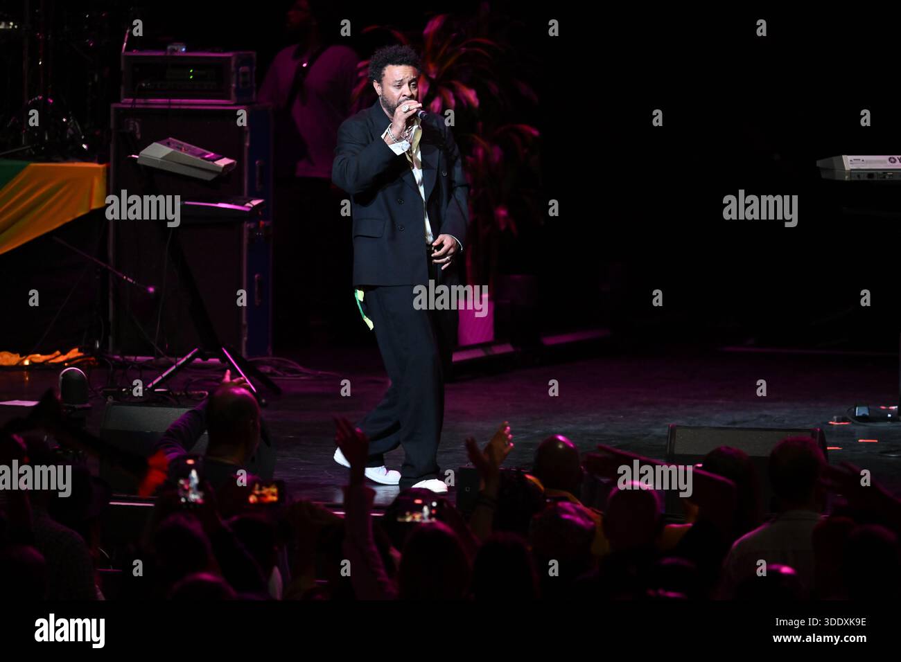 Shaggy performs in concert during Stay Strong Jamaica - Hurricane ...
