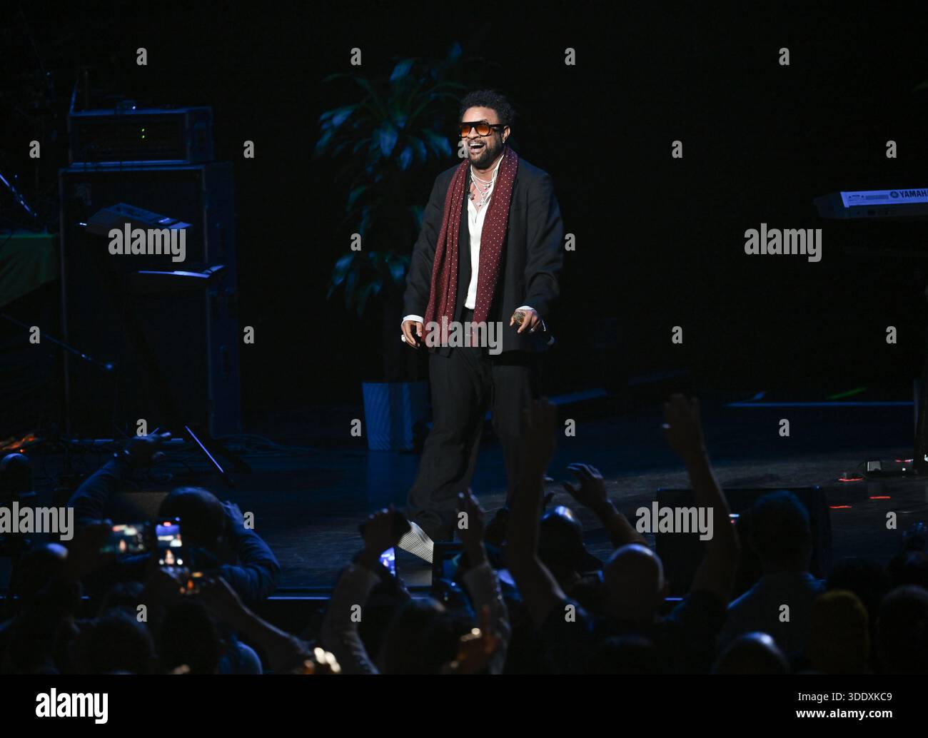 Shaggy performs in concert during Stay Strong Jamaica - Hurricane ...