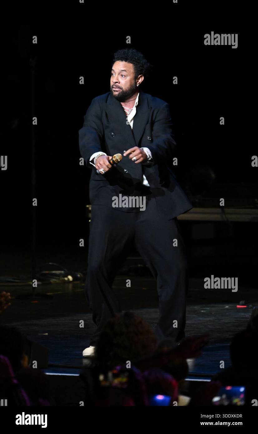 Shaggy performs in concert during Stay Strong Jamaica - Hurricane ...