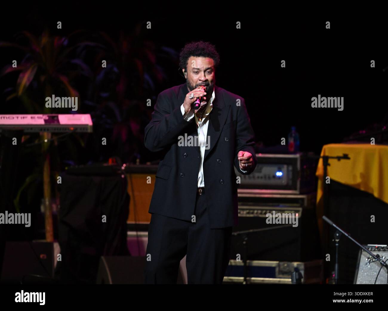 Shaggy performs in concert during Stay Strong Jamaica - Hurricane ...