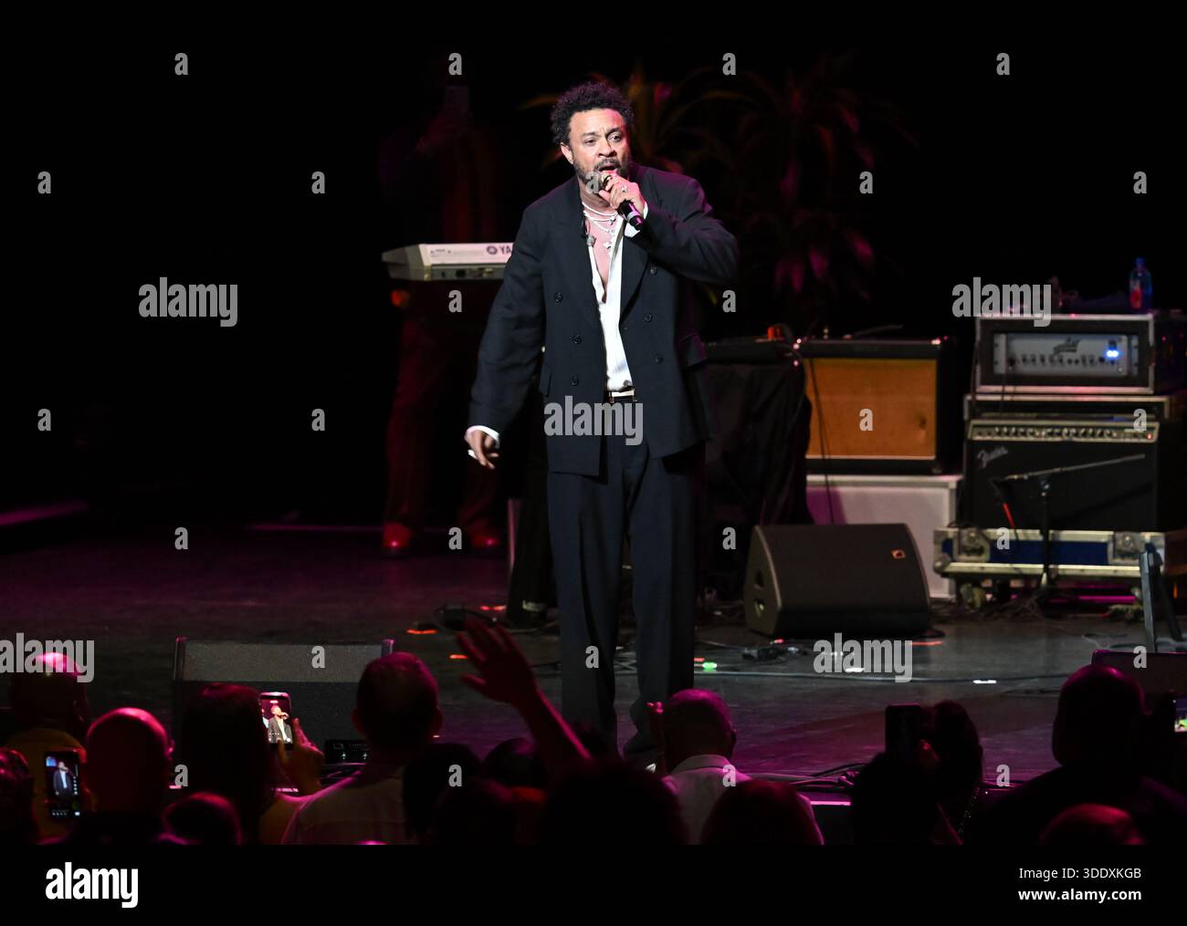 Shaggy performs in concert during Stay Strong Jamaica - Hurricane ...