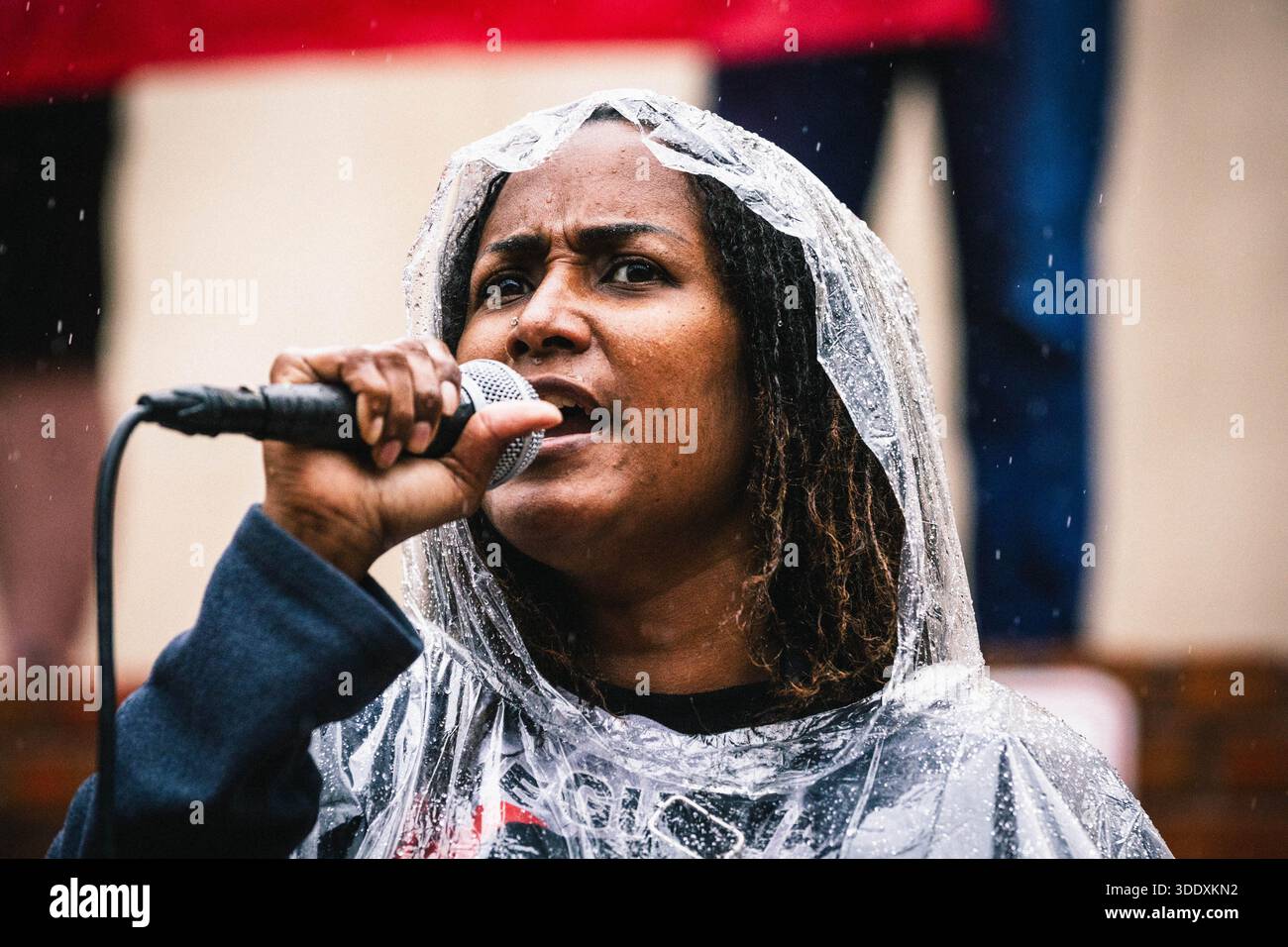 January 3, 2026, Tampa, Florida, USA: Immigrant rights organizer RUTH ...