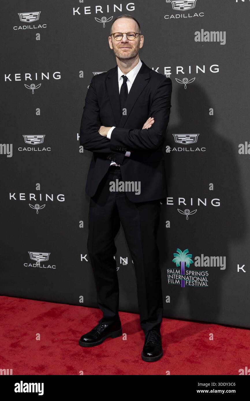 Joachim Trier attends the arrivals of the 37th Annual Palm Springs ...