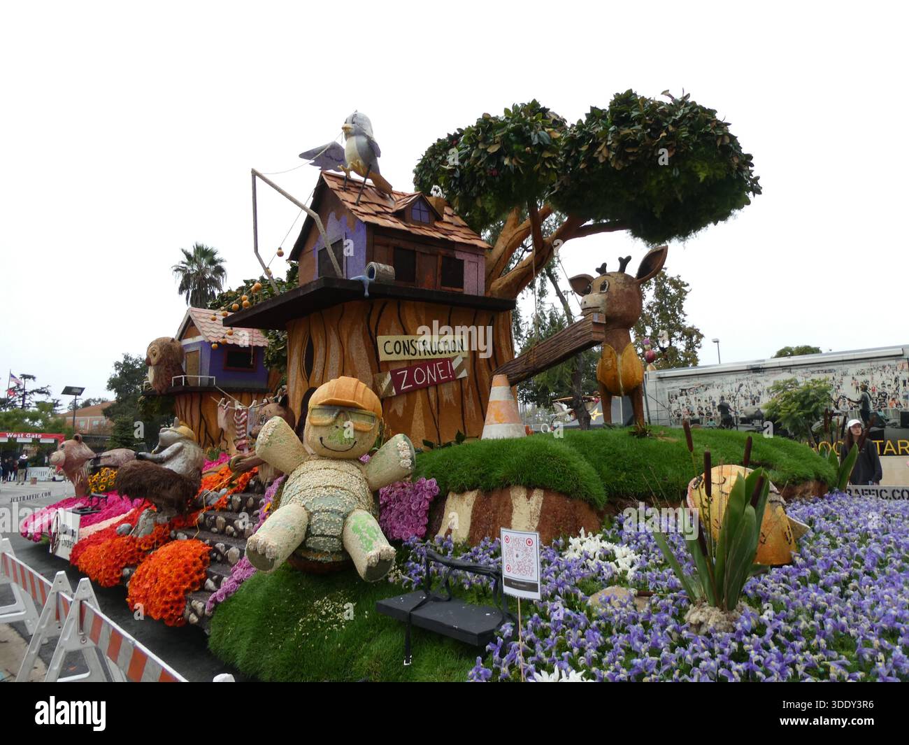 Pasadena, California, USA 3rd January 2026 Rose Parade Float on display ...