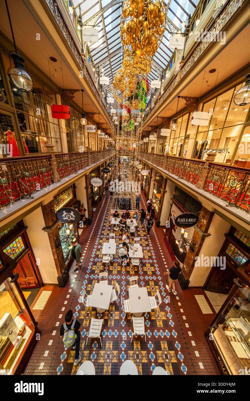 SYDNEY, AUSTRALIA - 29 DEC 2025: The Strand Arcade in Sydney Stock ...