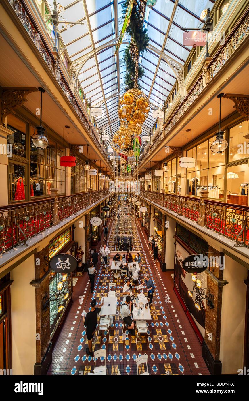 SYDNEY, AUSTRALIA - 29 DEC 2025: The Strand Arcade in Sydney Stock ...
