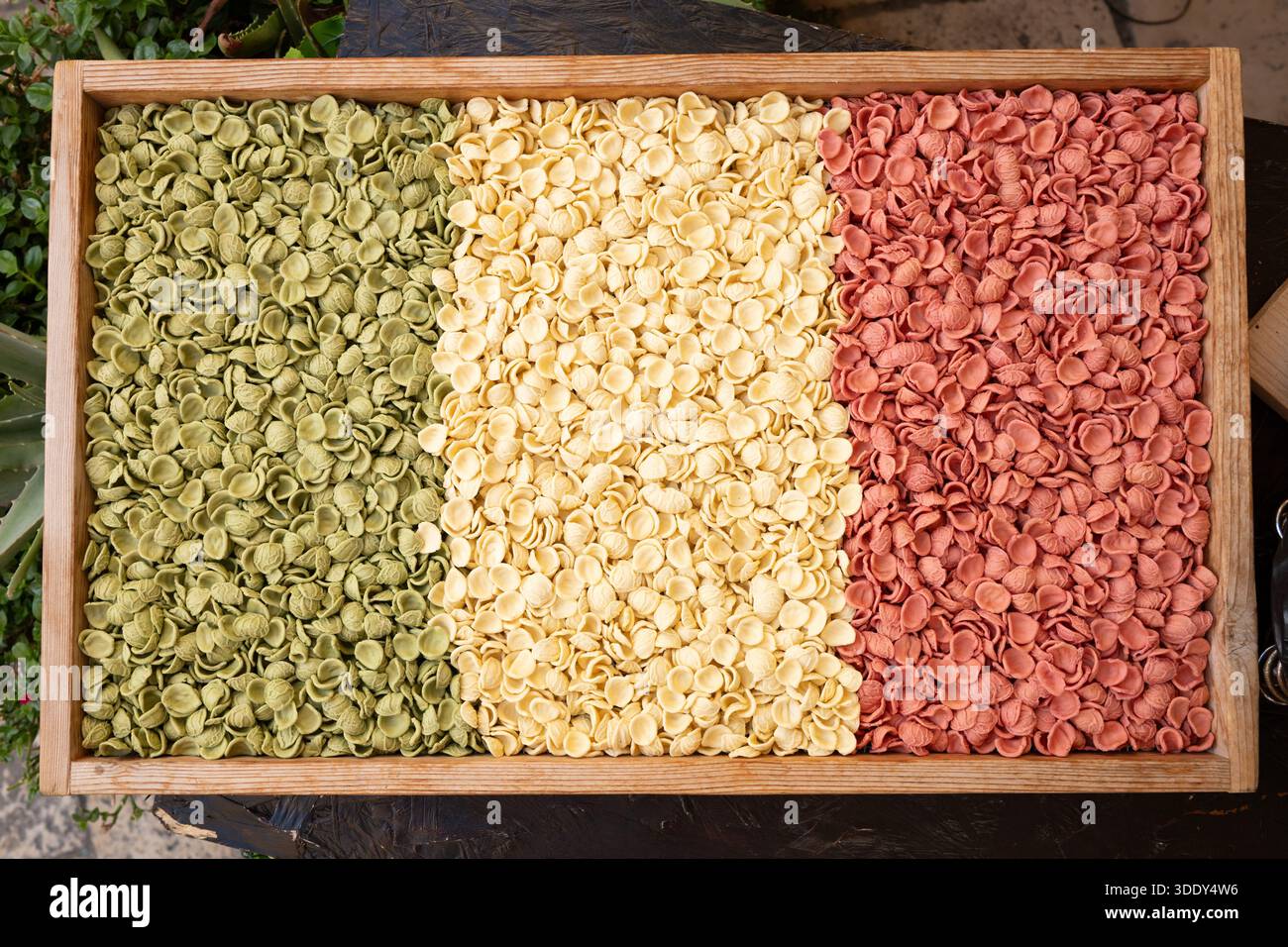 12 October 2025, Italy, Bari: Orecchiette in the Italian national ...