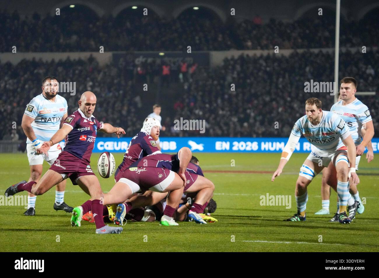 Maxime LUCU of Union Bordeaux BEGLES during the Top 14 match between ...