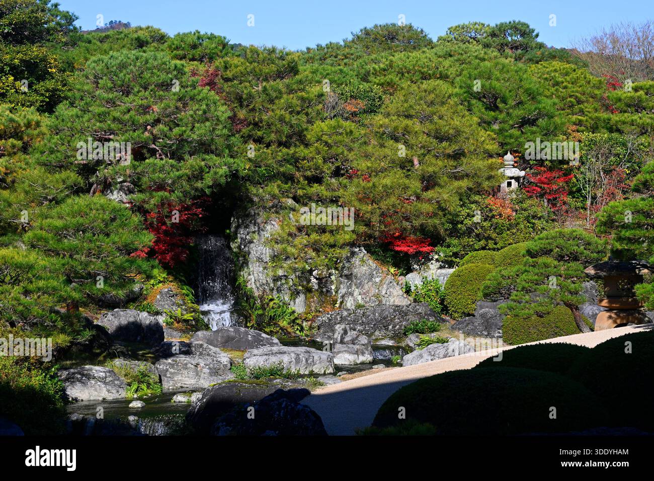 The modern garden of the Adachi Museum of Art,Matsue,Japan designed by ...