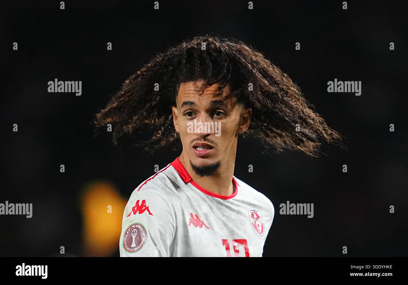 January 03 2026: Hannibal Mejbri of Tunisia looks on during a 2025 ...