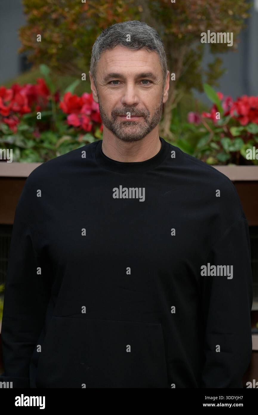 Raoul Bova attends the photocall of Rai tv series Don Matteo 15 at ...