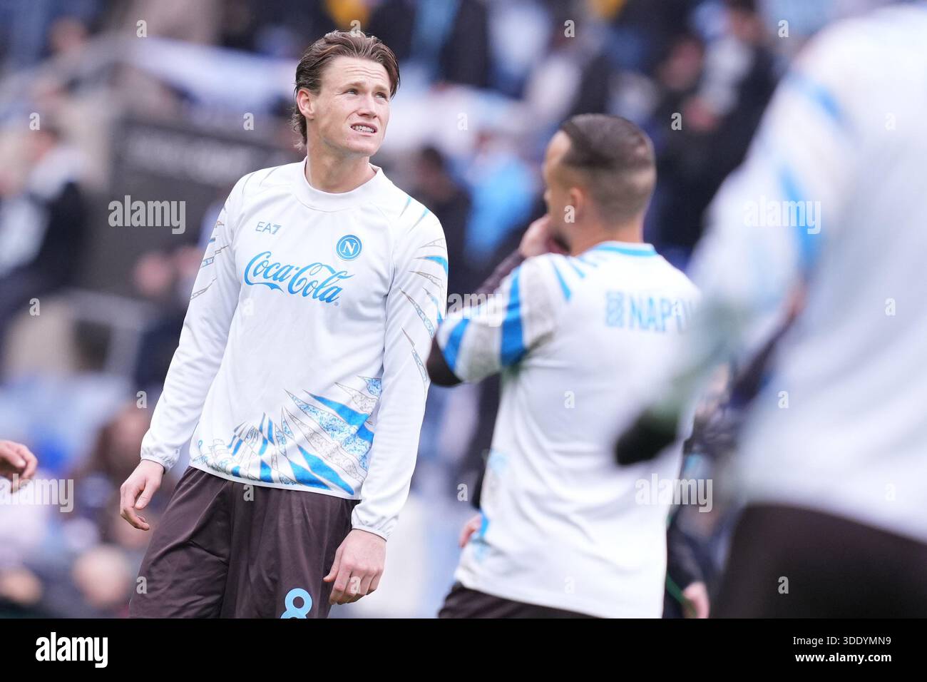 Napoli's Scott McTominay during the Serie A EniLive soccer match ...