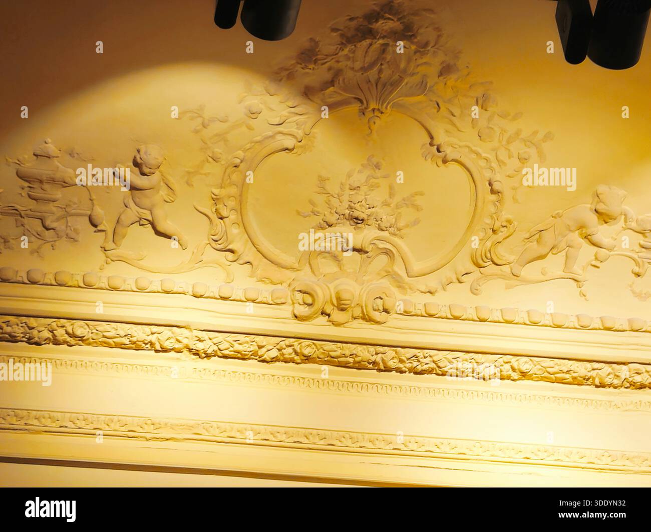 Cairo, Egypt, January 1 2026: Details inside The Baron Empain Palace ...