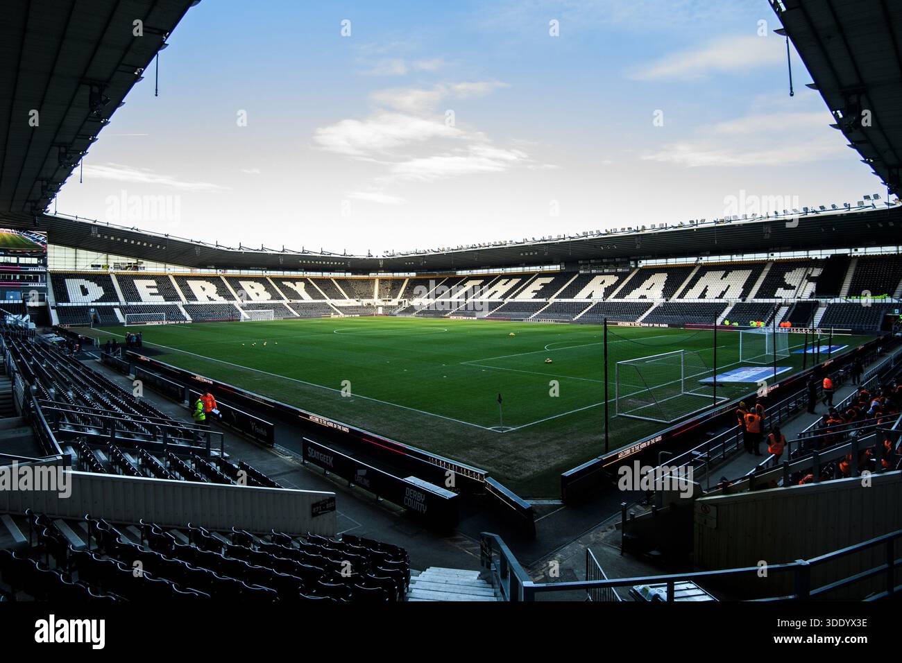 General view inside Pride Park Stadium, home to Derby County ahead of ...