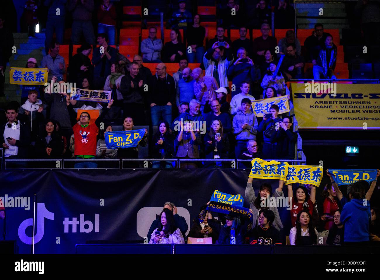 04 January 2026, Bavaria, Neu-Ulm: Table tennis: TTBL Cup, final ...