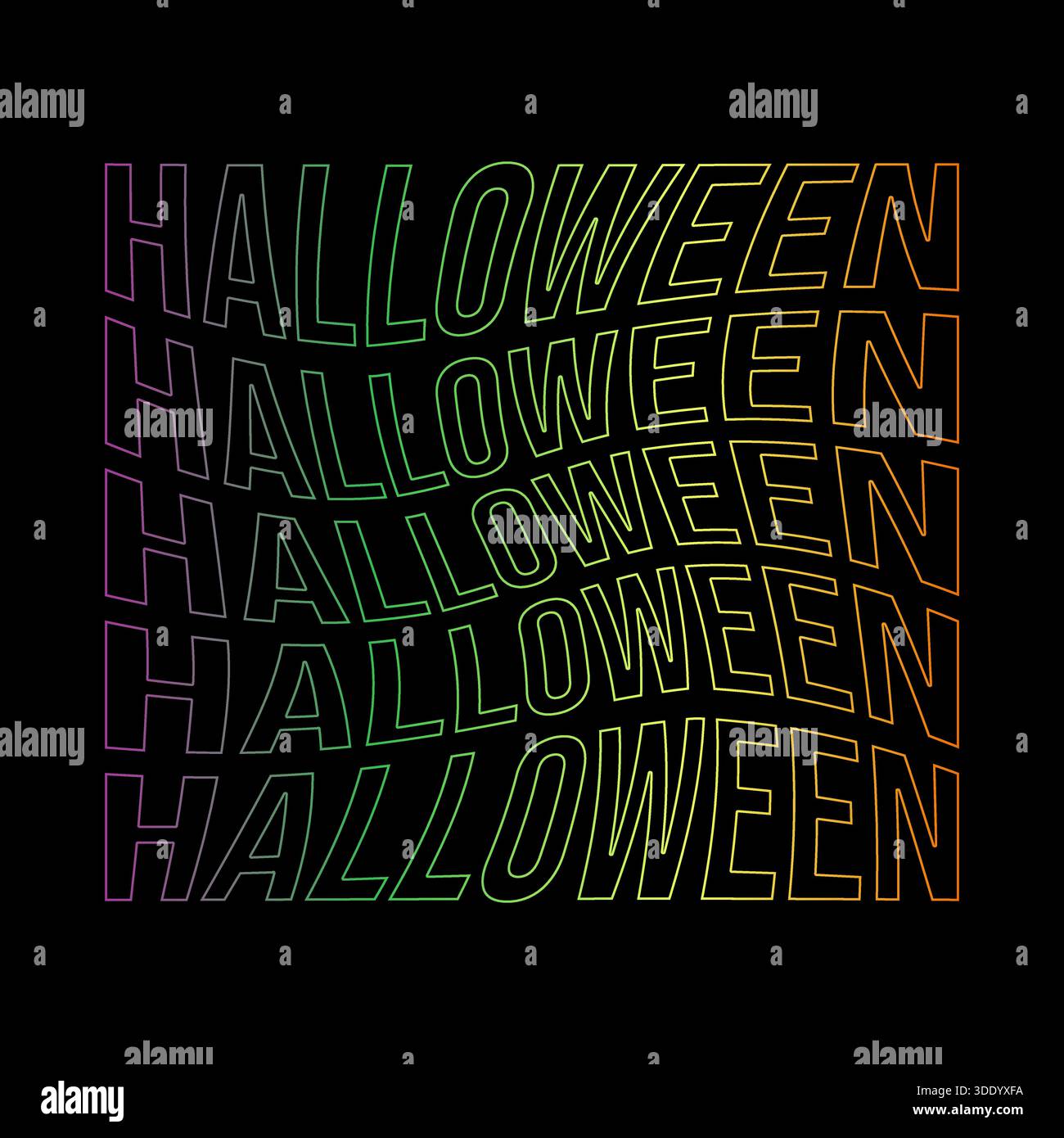 Fun word in neon Stock Vector Images - Alamy