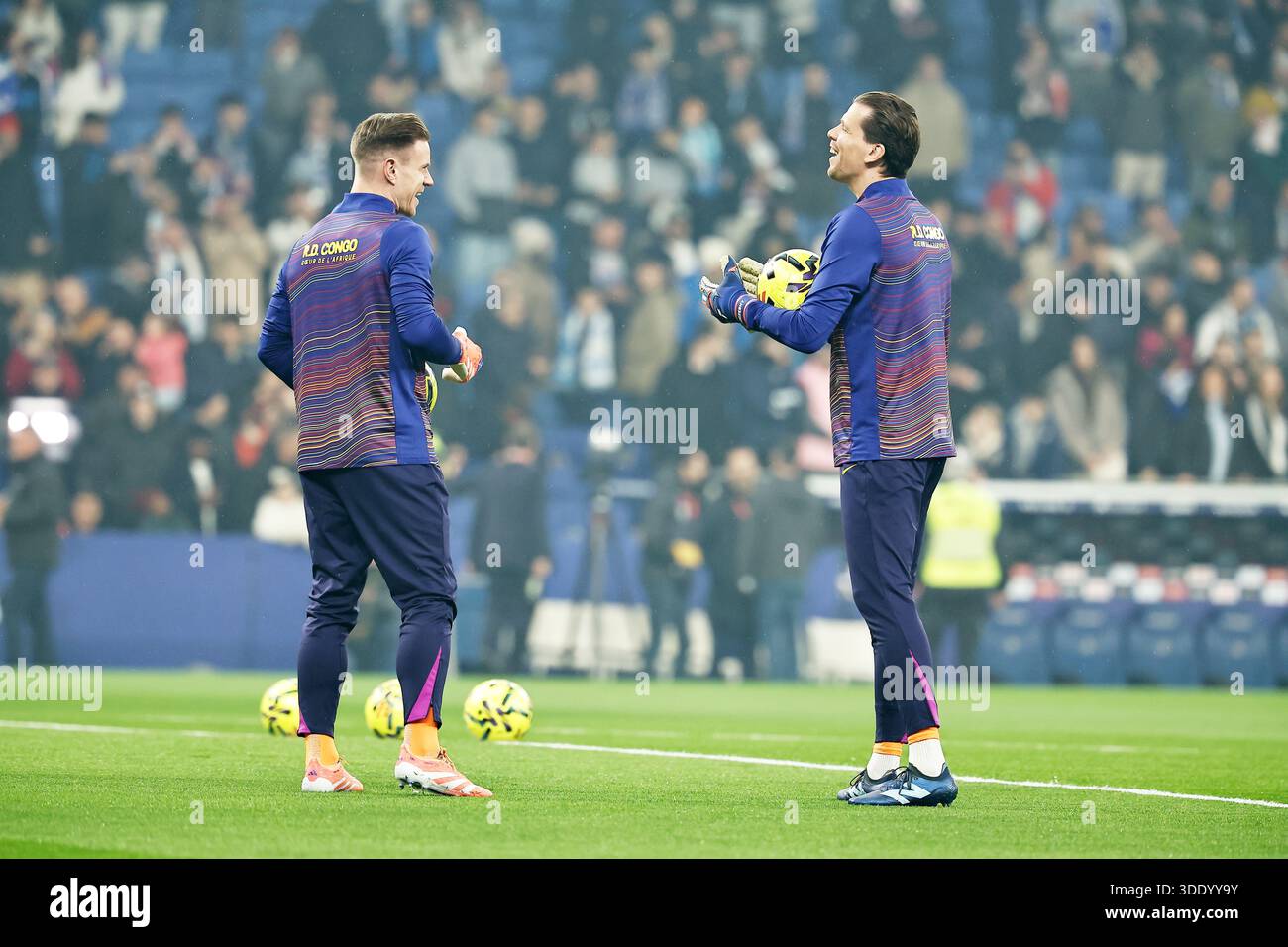 (L-R) Marc-Andre ter Stegen, Wojciech Szczesny (Barcelona), JANUARY 3 ...