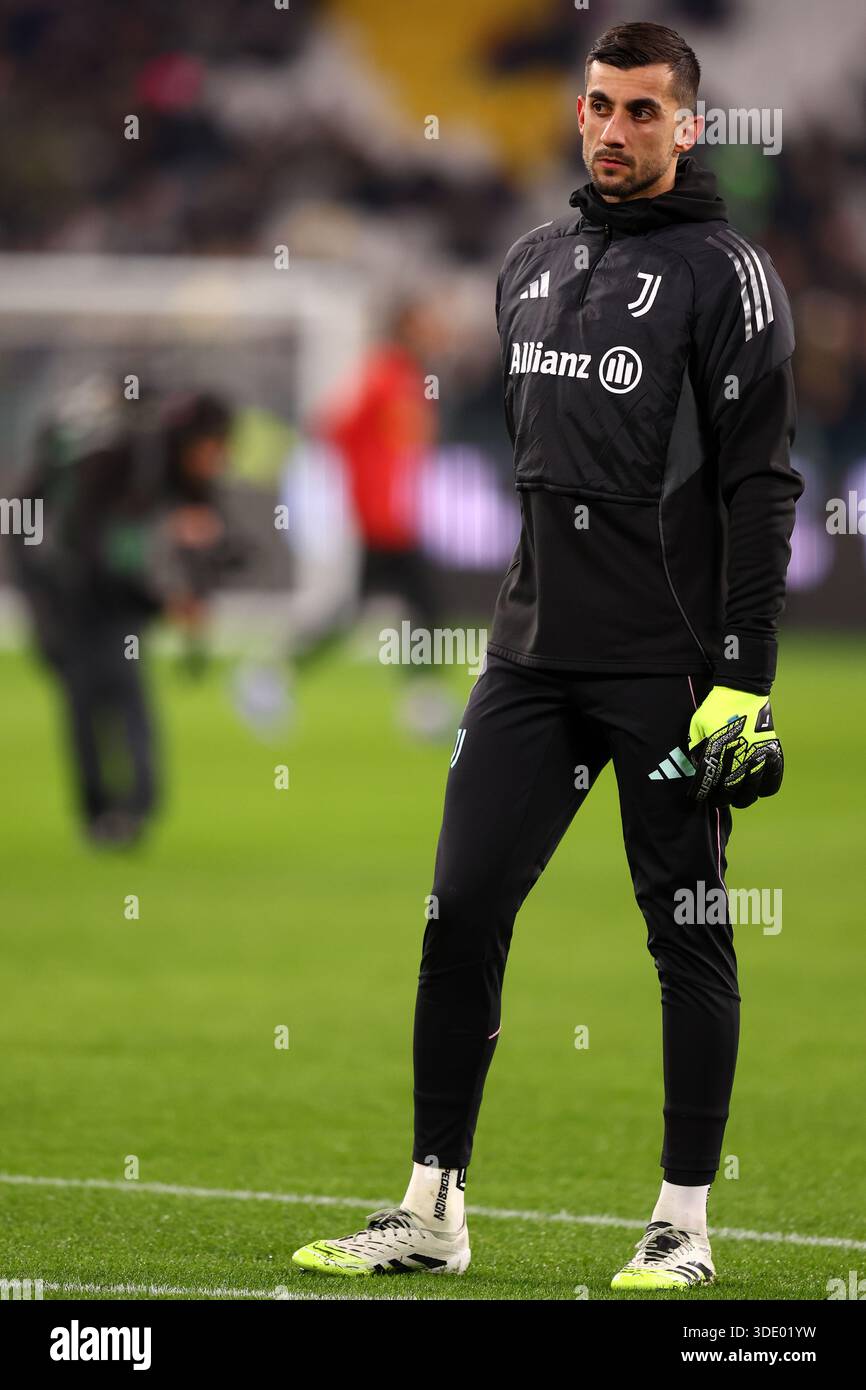 Mattia Perin of Juventus Fc during warm up before the Serie A football ...