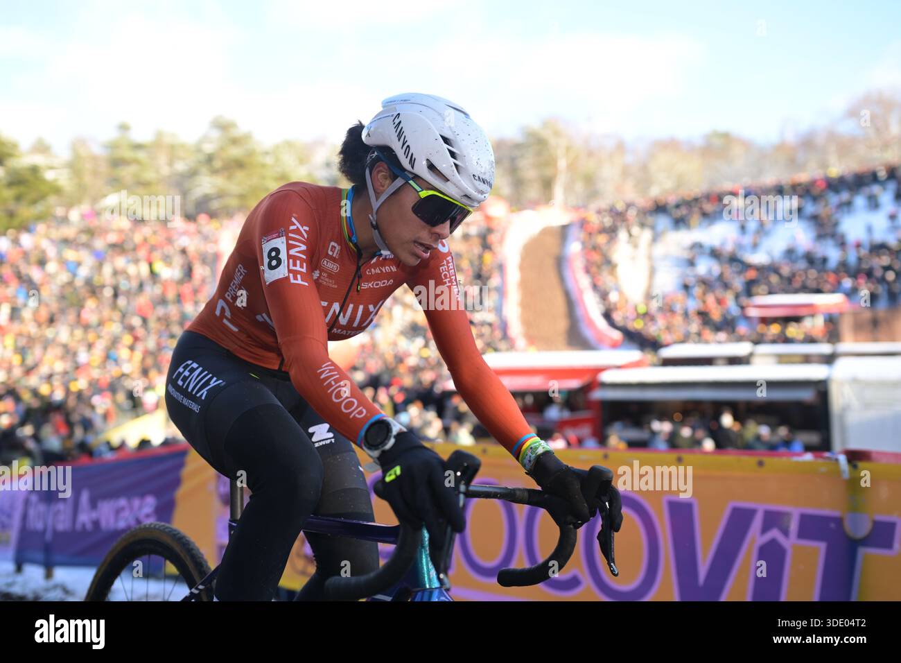 Dutch Ceylin Del Carmen Alvarado pictured in action during the women's ...