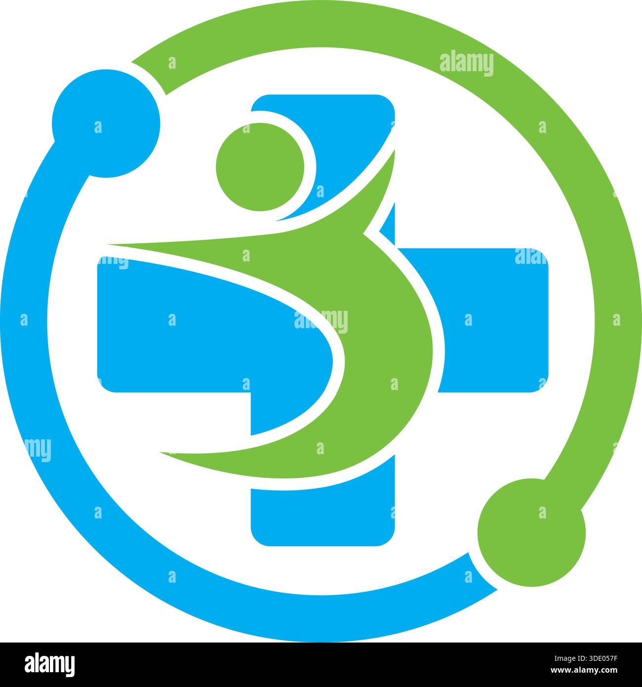 Human Cross Care Health Logo Design Medical Vector Template Icon Stock ...