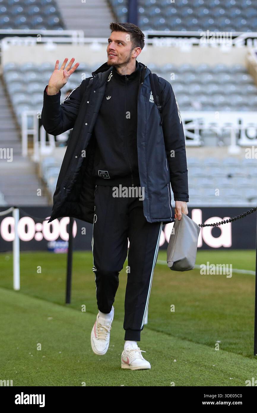 Nick Pope Of Newcastle United Arrives during the Newcastle United v ...