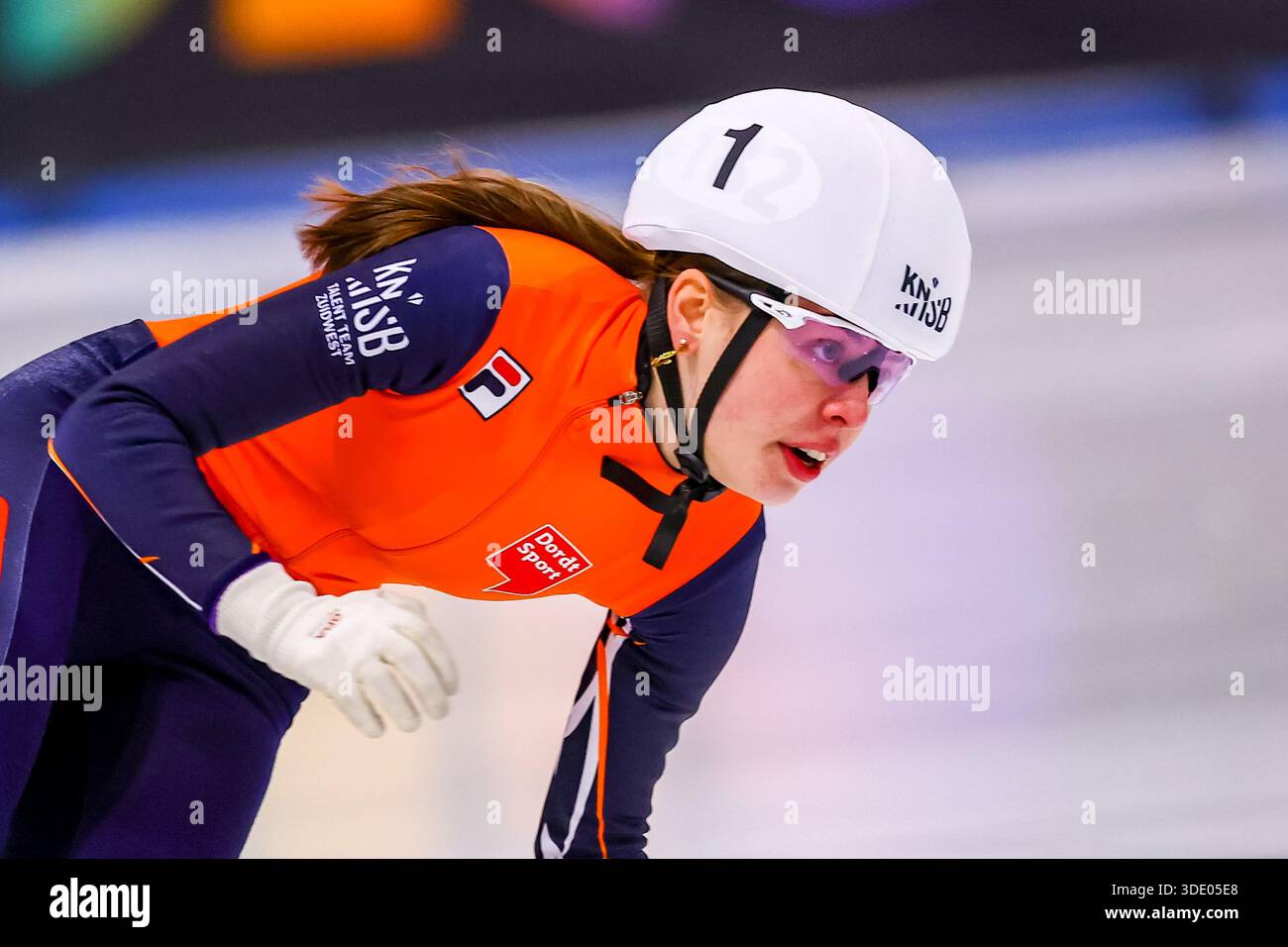 Birgit Radt competing on the Women's 500m Semi-Finals on Day 2 of the ...