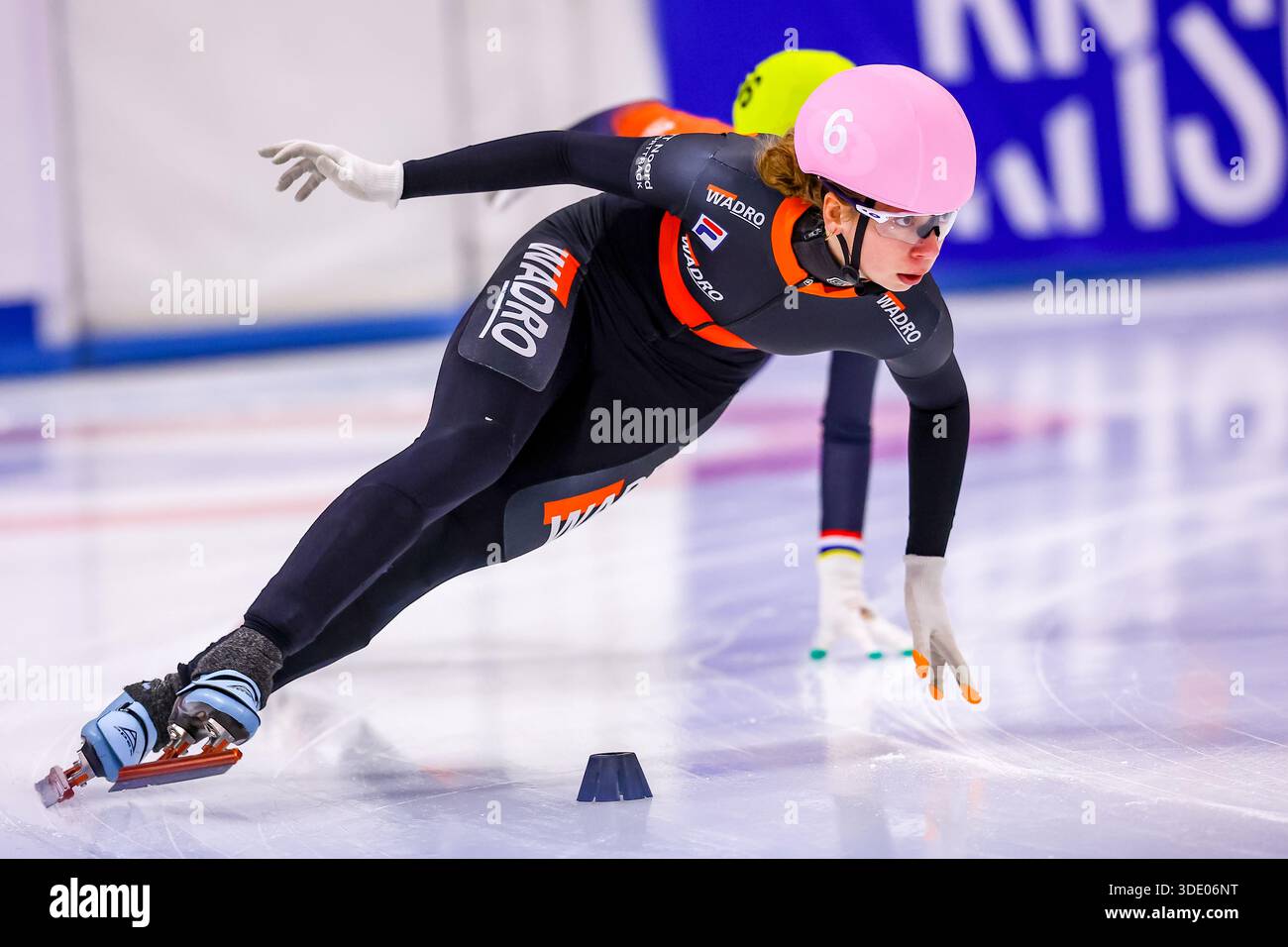 Kiek Straathof competing on the Women's 500m Semi-Finals on Day 2 of ...