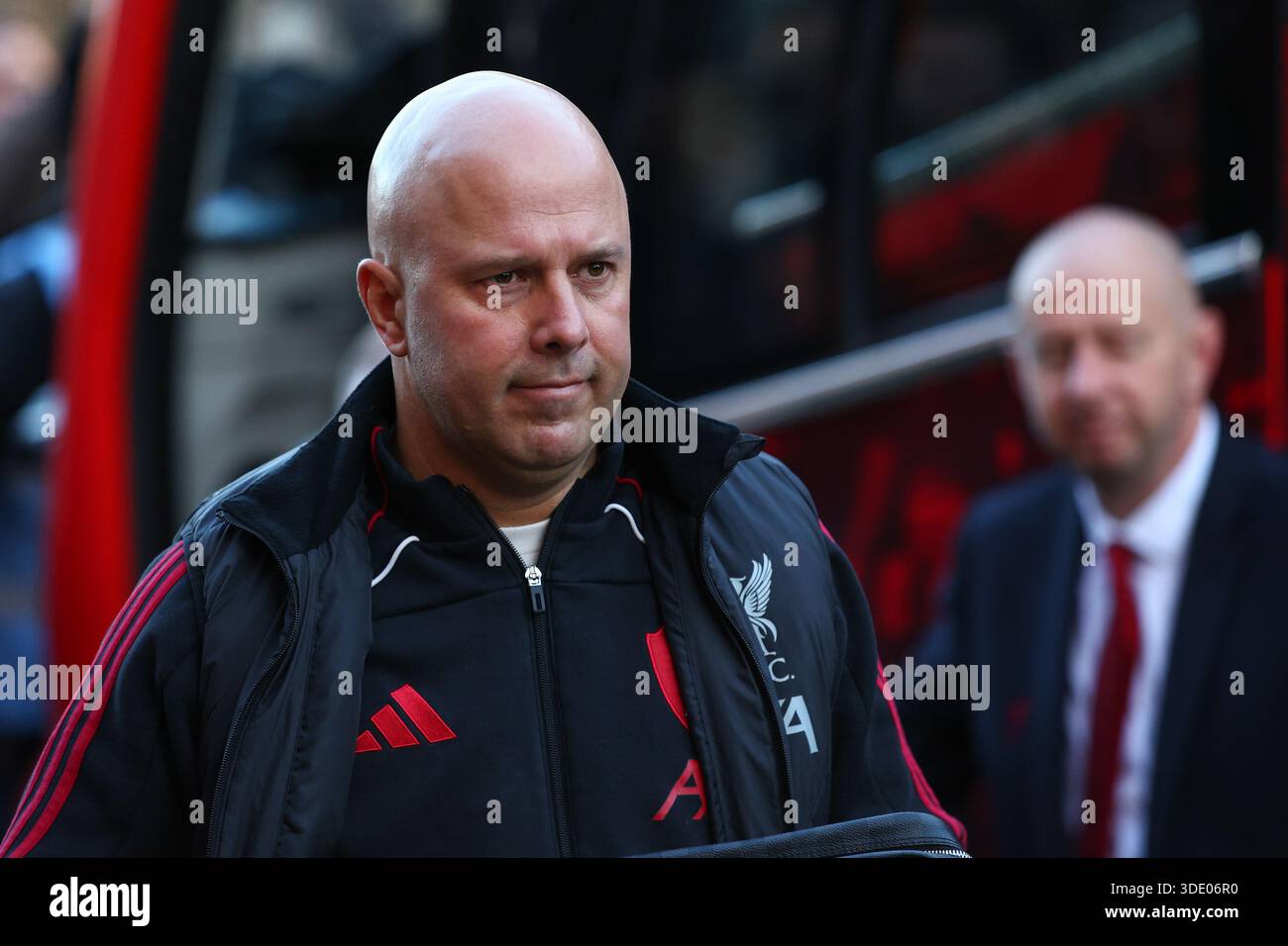 LONDON, UK - 4th Jan 2026: Liverpool manager Arne Slot arrives ahead of ...