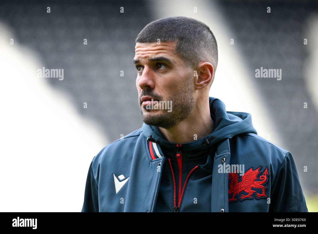 Conor Coady of Wrexham during the Sky Bet Championship match between ...