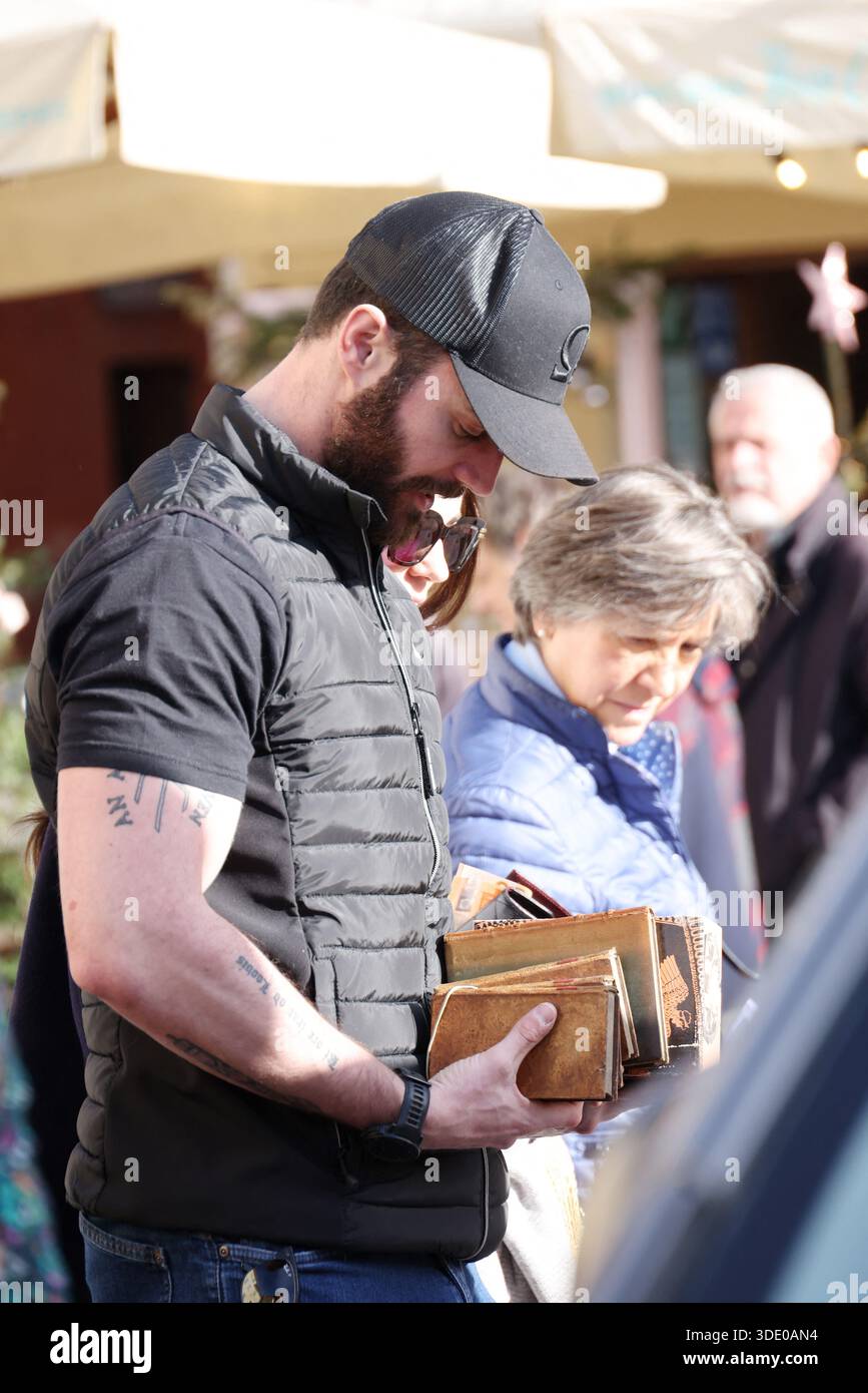 Louis Sarkozy and his wife Nathali at Sablettes beach for the New Year ...