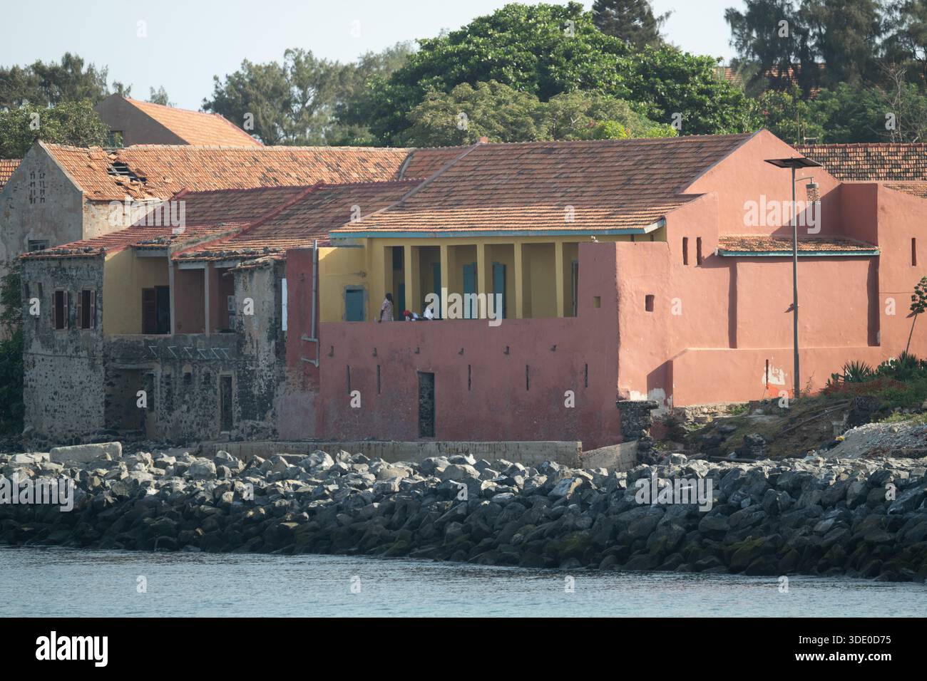 26 October 2025, Senegal, Dakar: The Maison d`Esclaves memorial with ...