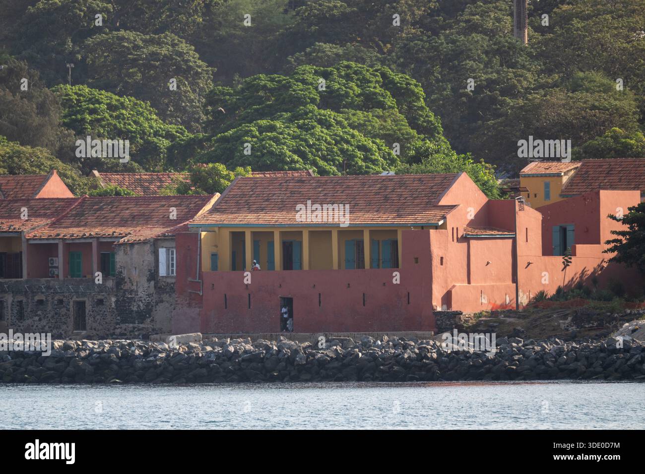 26 October 2025, Senegal, Dakar: The Maison d`Esclaves memorial with ...