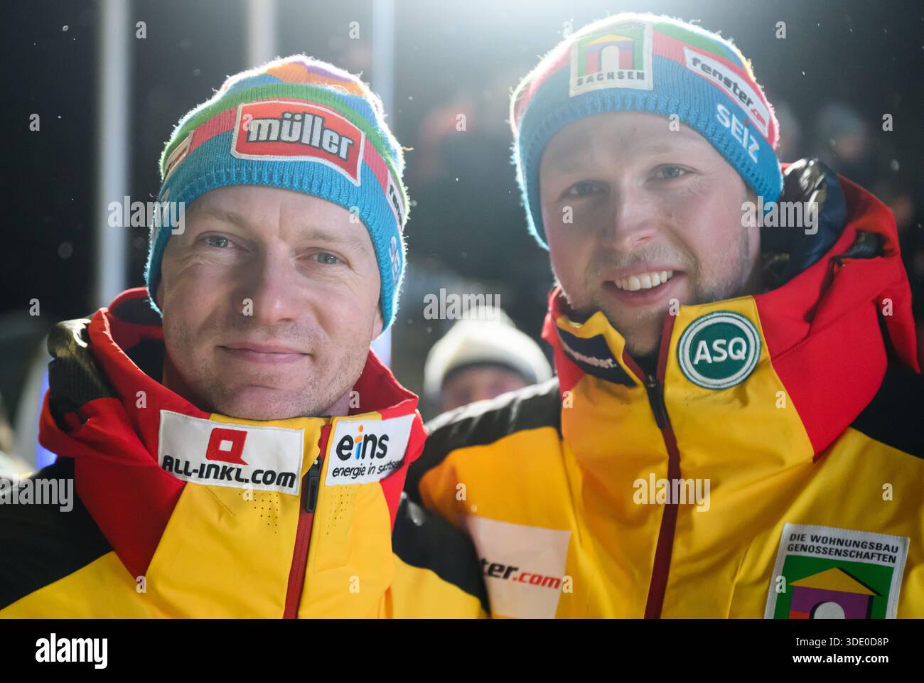 03 January 2026, North Rhine-Westphalia, Winterberg: Bobsleigh: World ...