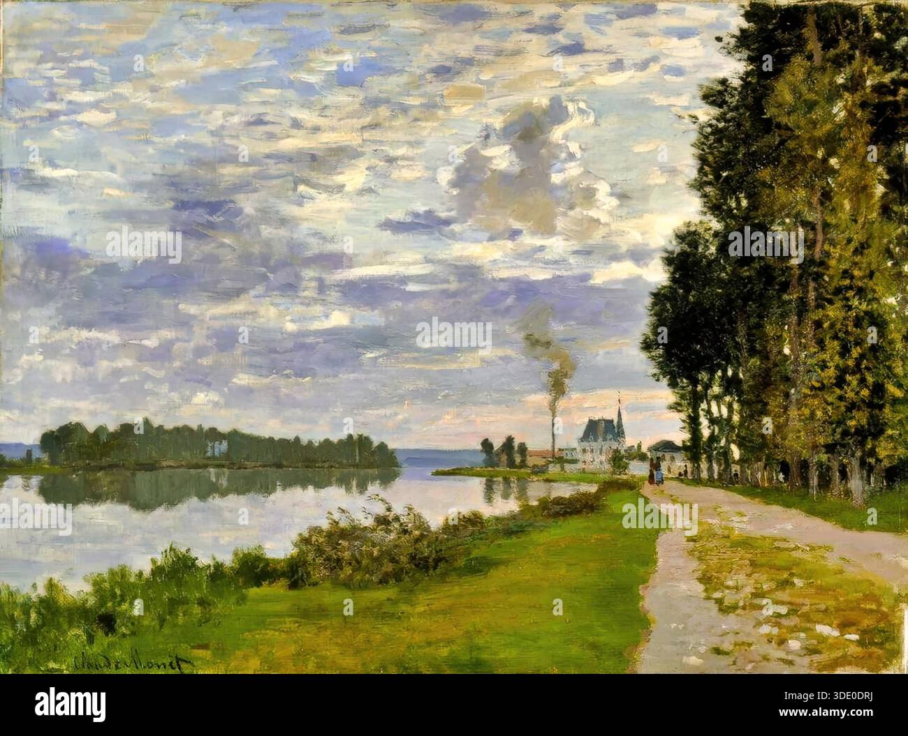 The Promenade of Argenteuil, 1872, Claude Monet, Impressionist ...