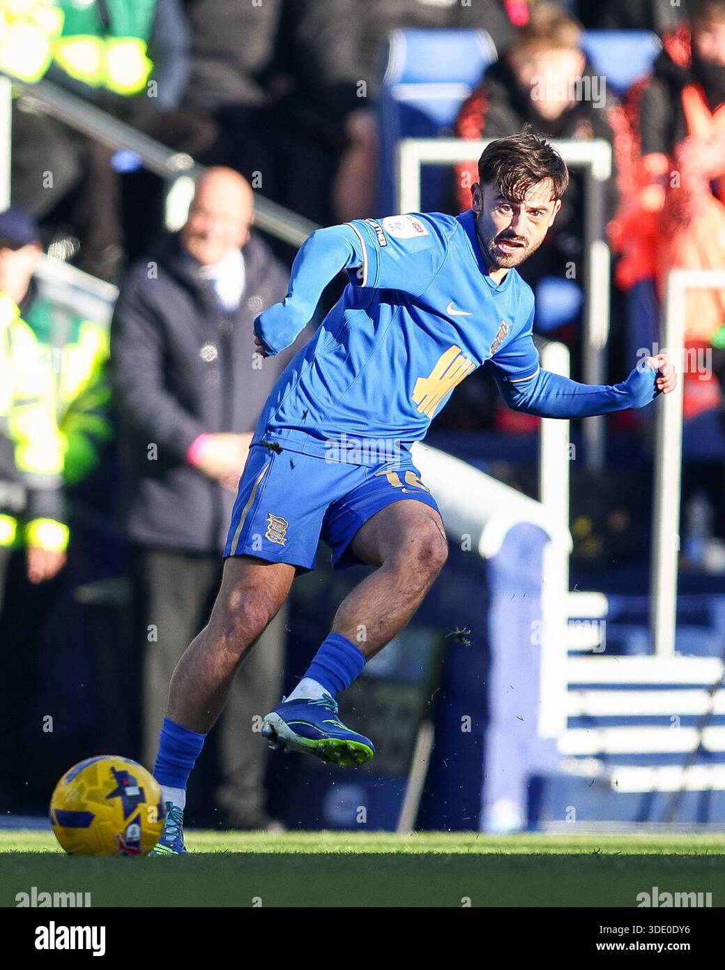 16, Patrick Roberts of Birmingham City in action during the Sky Bet ...