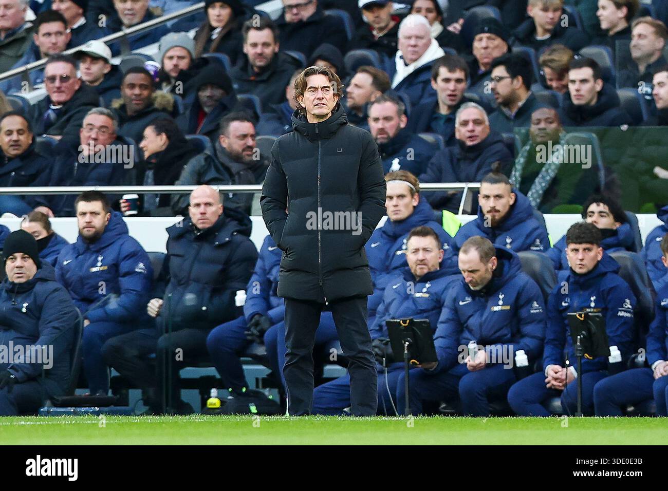 Tottenham Hotspur manager Thomas Frank during the Tottenham Hotspur v ...