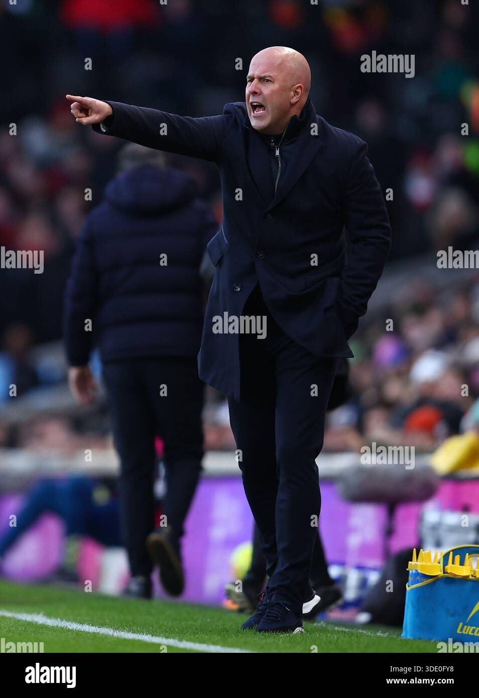 London, England, 4th January 2026. Arne Slot, Manager of Liverpool ...