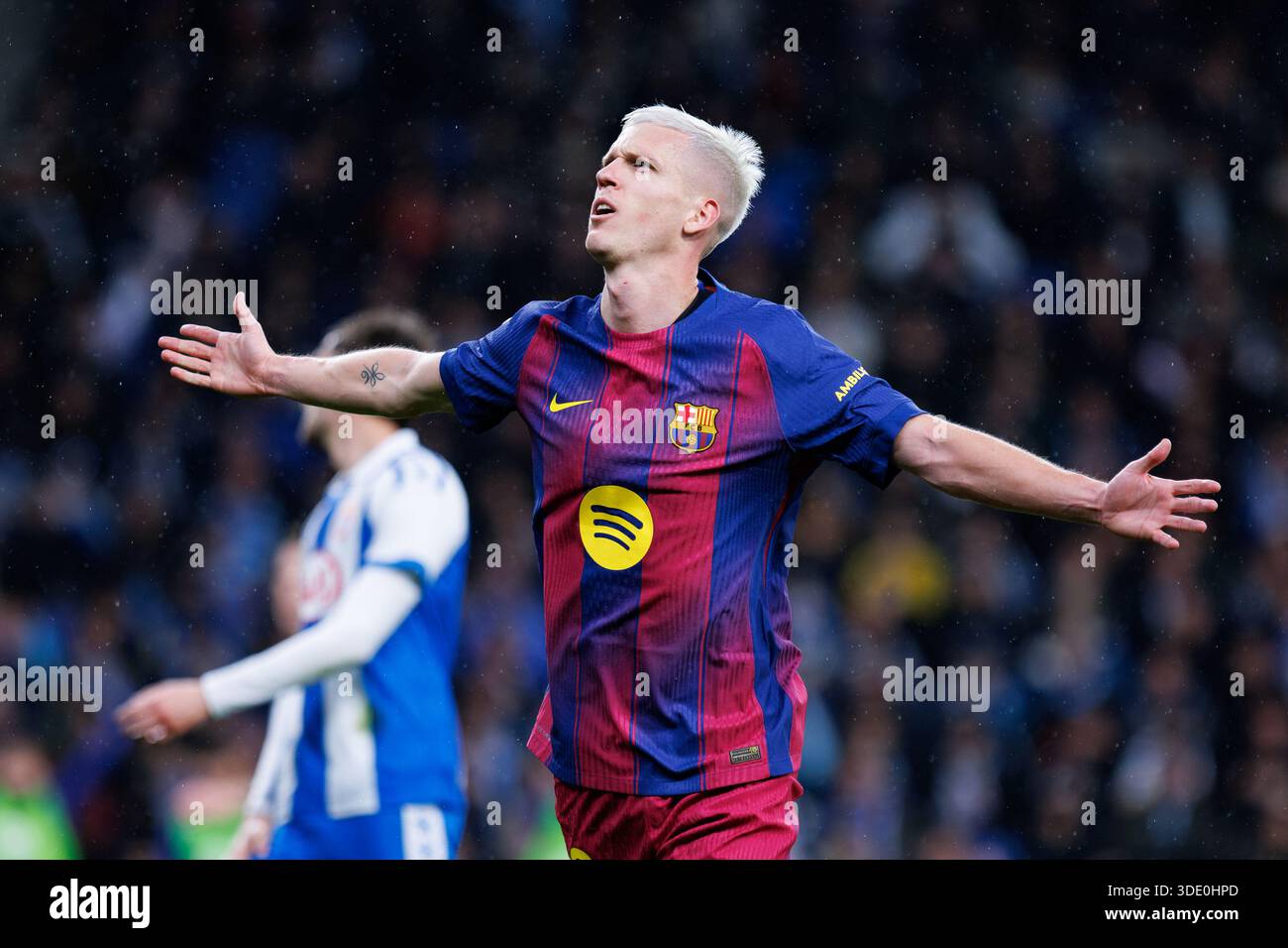 Barcelona, Spain. 3rd January, 2026. Dani Olmo celebrates after scoring ...
